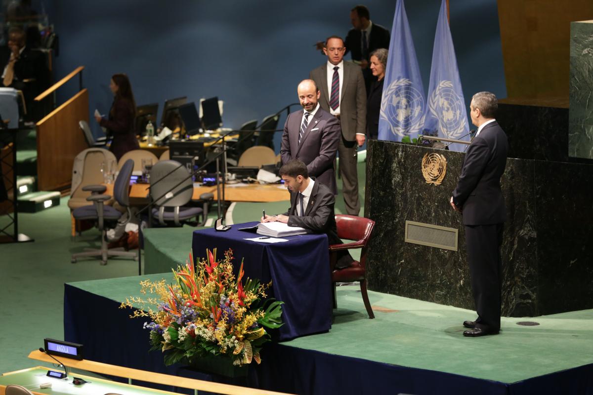 UAE Reaffirms its Climate Action During the Paris Agreement Signing ...