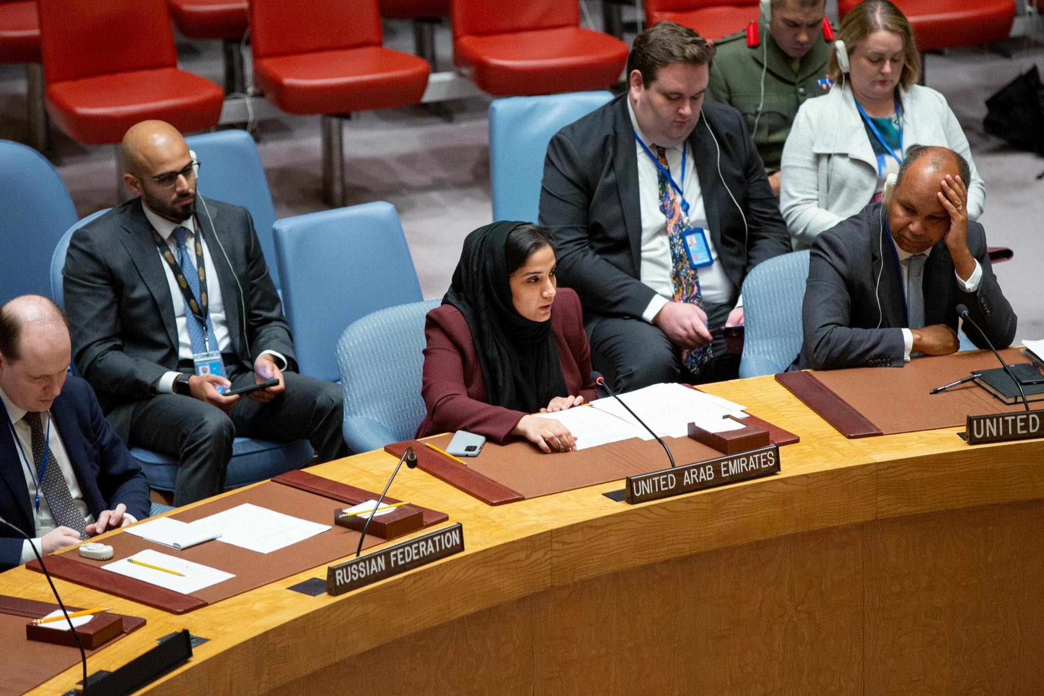 Statement of the United Arab Emirates at the Security Council on United ...