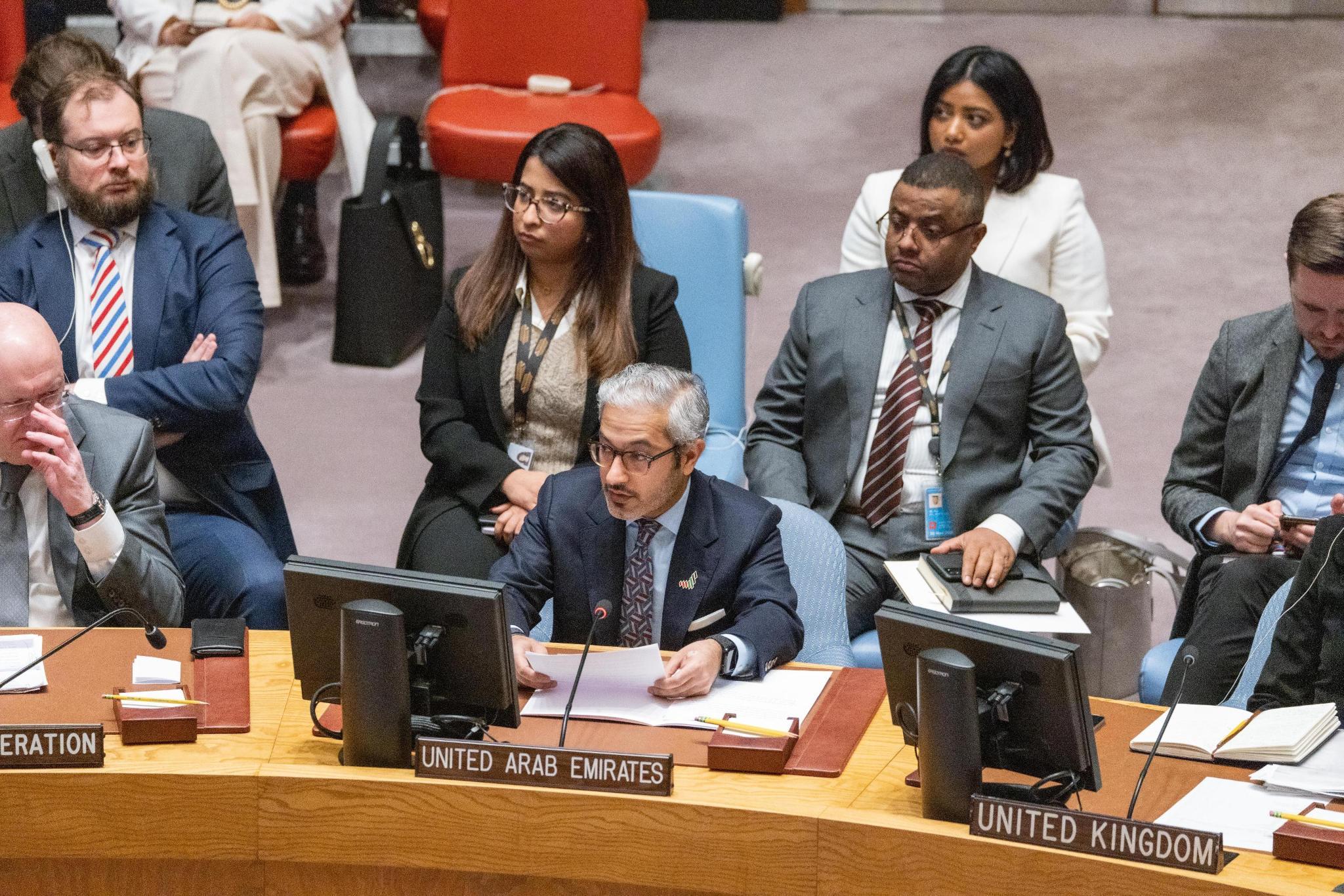 UAE Statement at the UN Security Council Meeting on the Political and ...