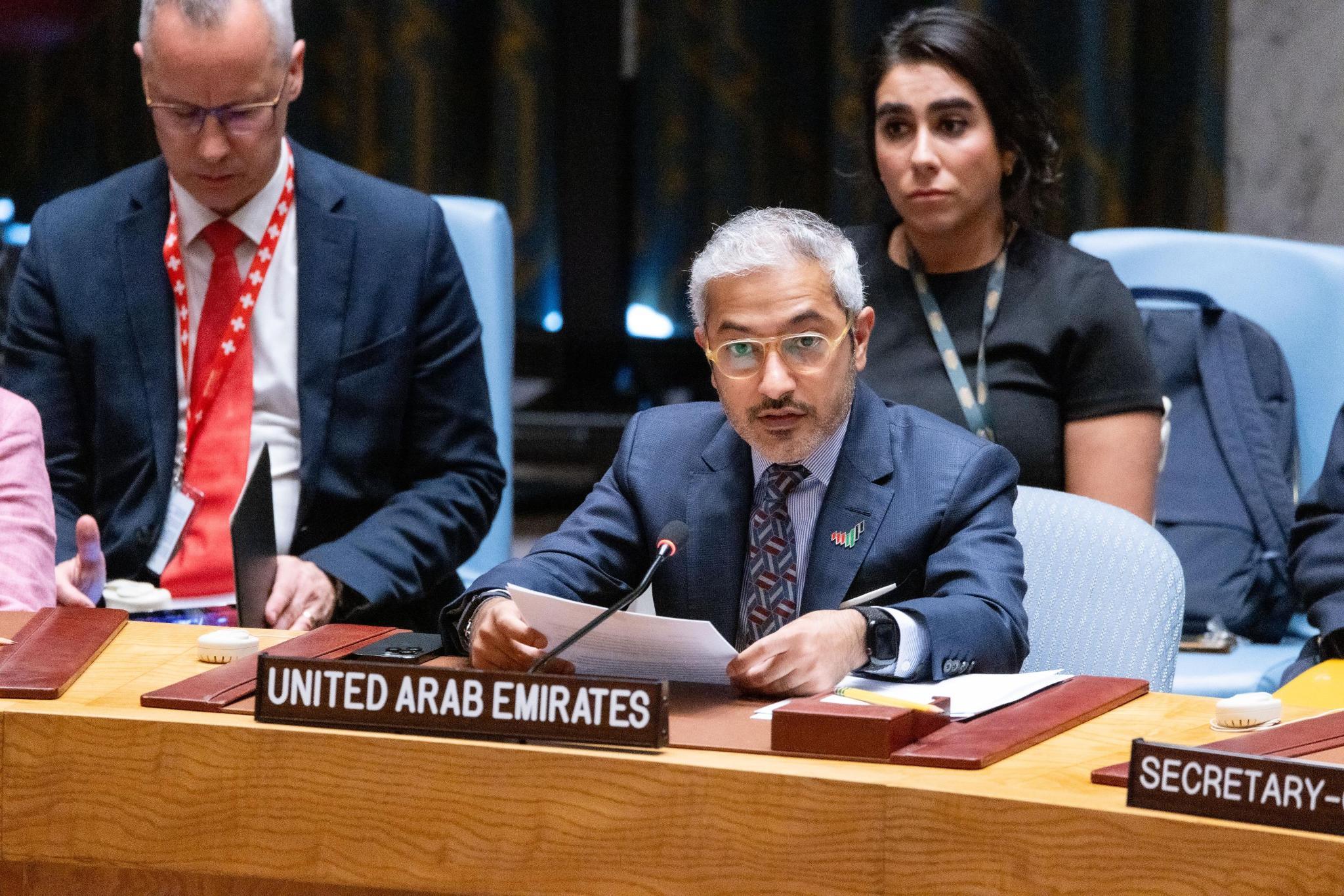 UAE Explanation of Vote at the UN Security Council Meeting on BINUH ...